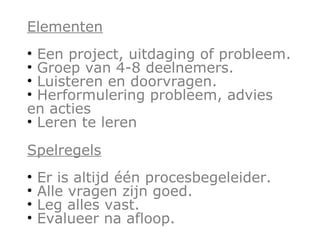 Geleide intervisie | PPT