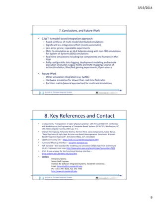 Model-Based Integration for FMI Co-Simulation and Heterogeneous Simulations of Cyber-Physical ...