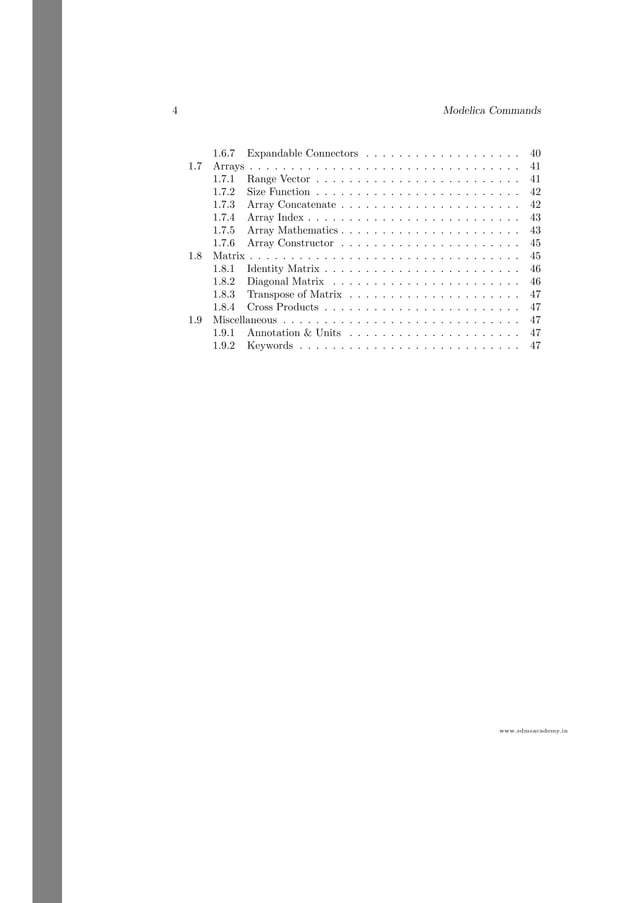 Modelica programming help book | PDF