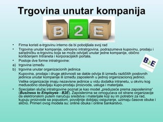 Modeli elektronske trgovine | PPT