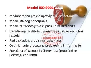 Modeli i principi upravljanja kvalitetom | PDF