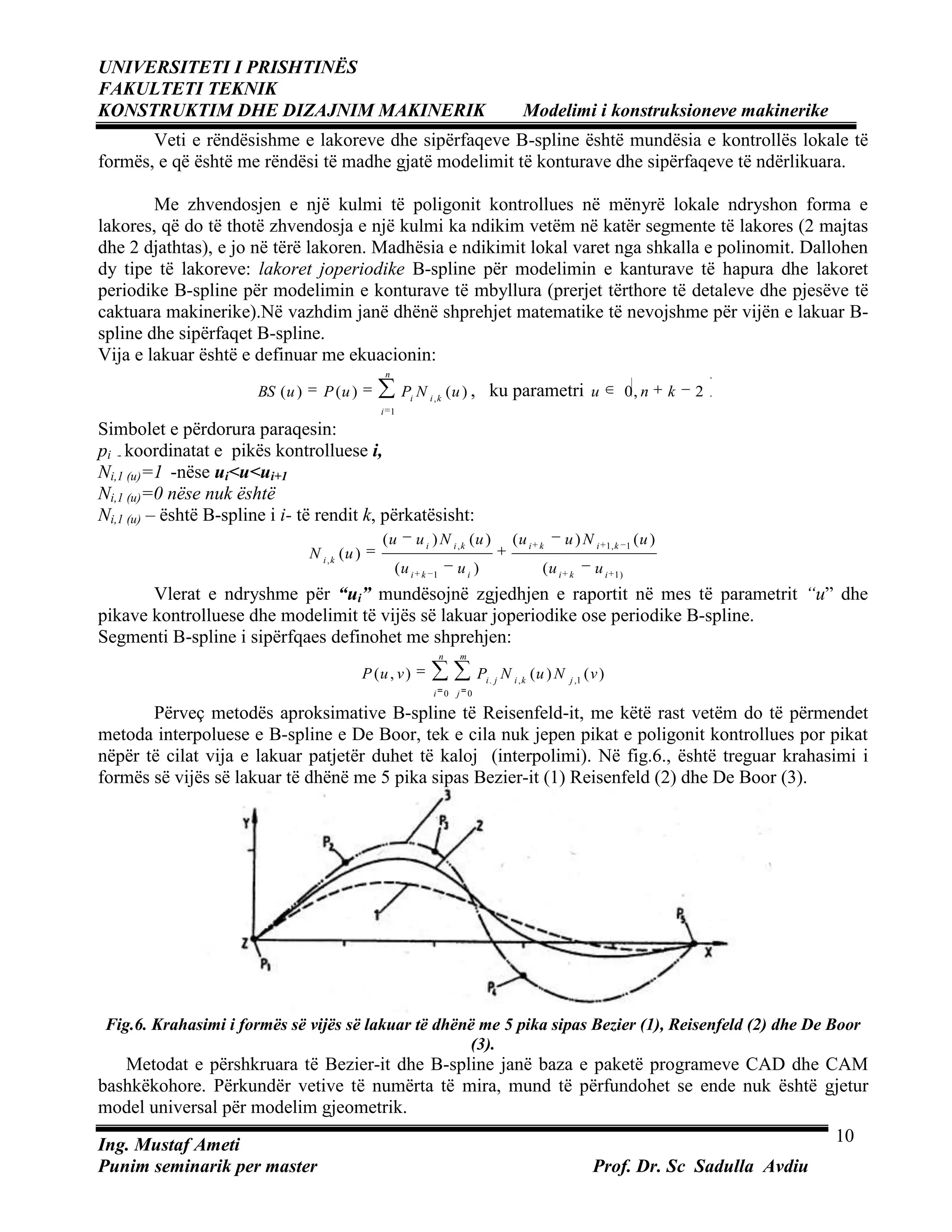 Modelimi i detaleve të makinave me ndihmën e | DOC