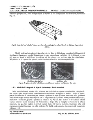 Modelimi i detaleve të makinave me ndihmën e | DOC