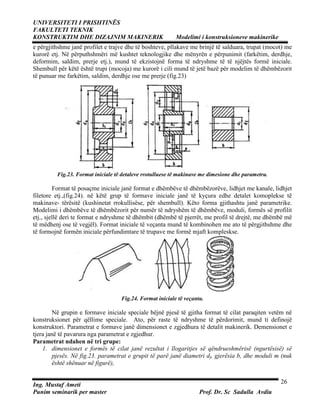 Modelimi i detaleve të makinave me ndihmën e | DOC