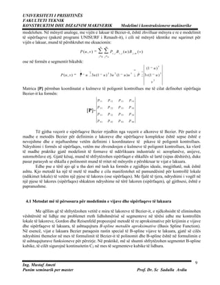 Modelimi i detaleve të makinave me ndihmën e | DOC