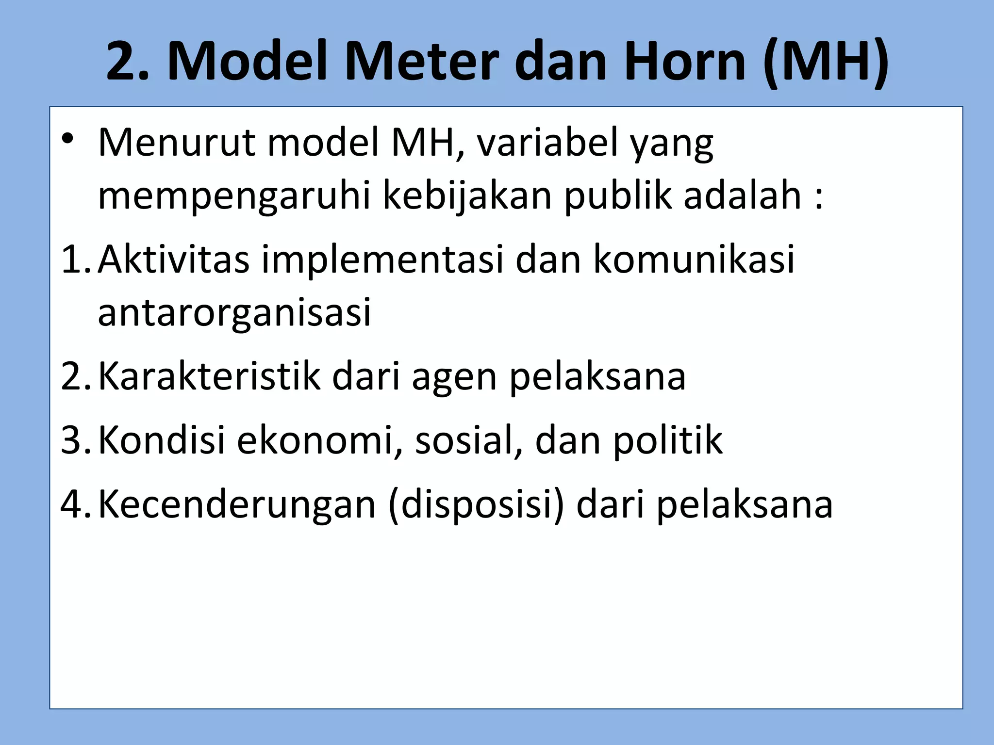 Model implementasi | PPT
