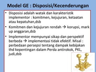 Model implementasi | PPT
