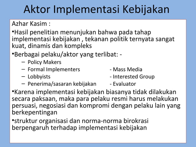 Model implementasi | PPT