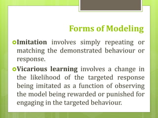 Modeling (Psychotherapy) | PPTX