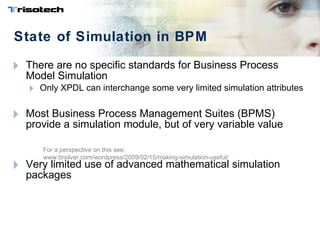 Modeling and Simulation in Business Process Management | PPT