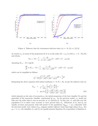 Modeling selection pressure in XCS for proportionate and tournament selection | PDF