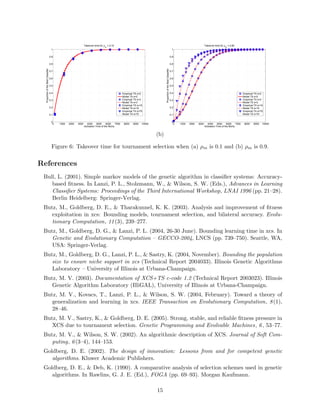 Modeling selection pressure in XCS for proportionate and tournament ...