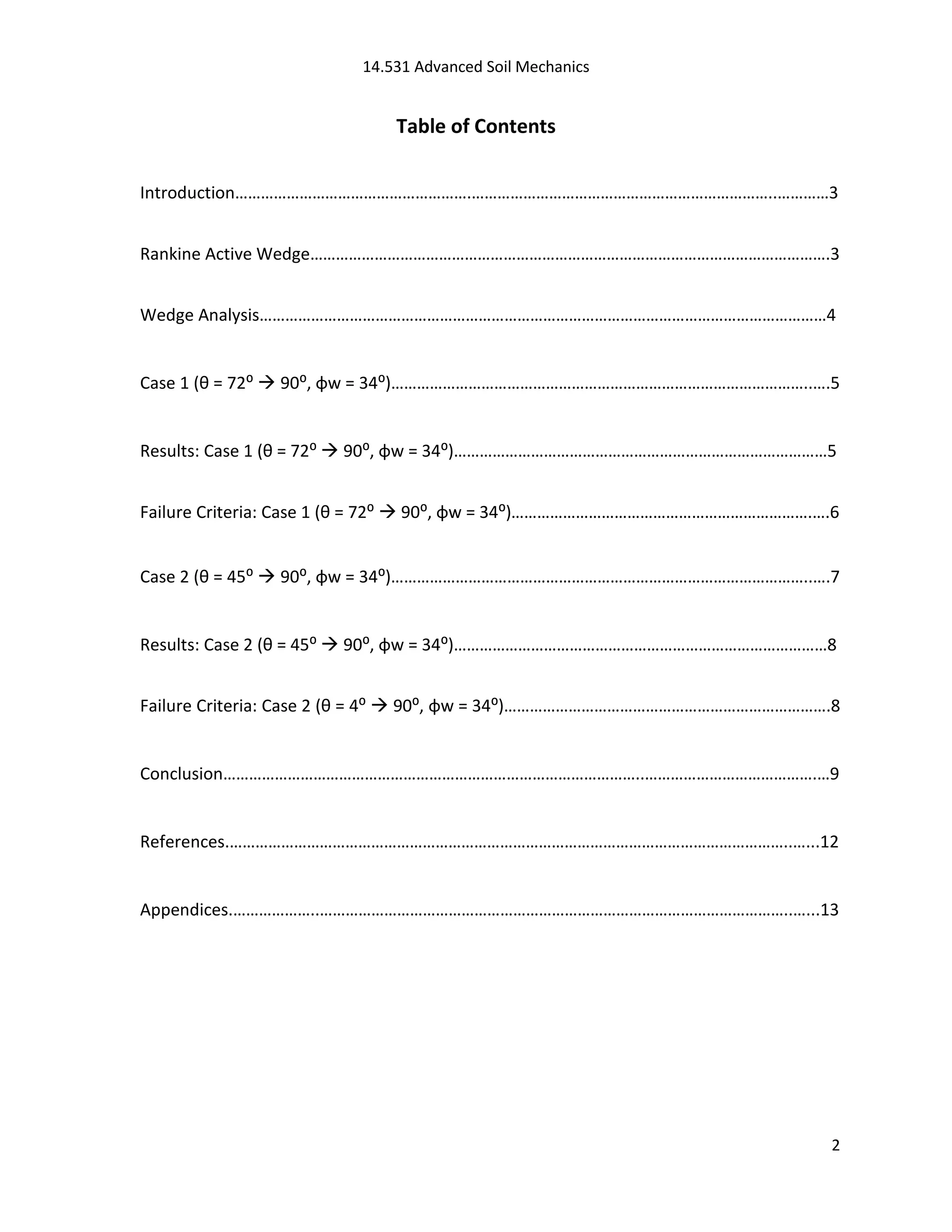 Modeling of the Active Wedge behind a Gravity Retaining Wall | PDF
