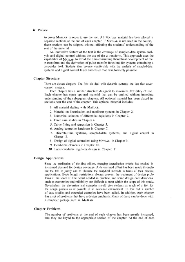 Modeling, analysis, and control of dynamic systems | PDF