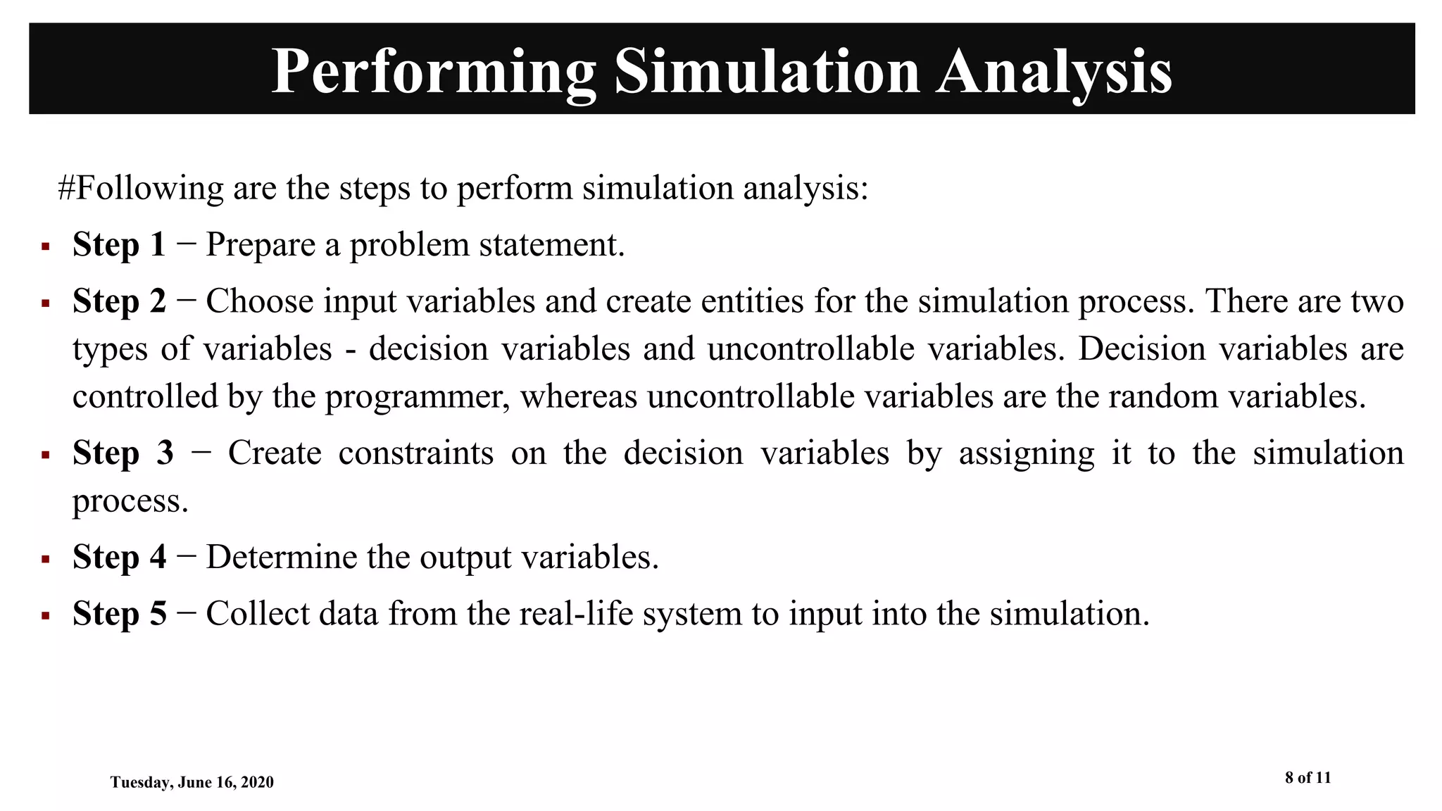 Modeling and simulation | PPTX
