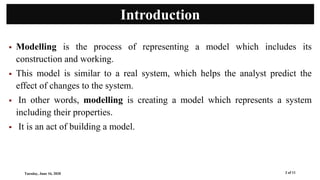 Modeling and simulation | PPTX