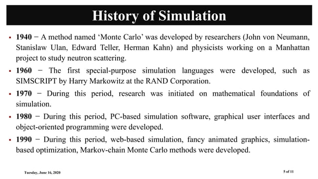 Modeling and simulation | PPTX | Simulation Video Games | Video Game Genres