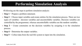 Modeling and simulation | PPTX