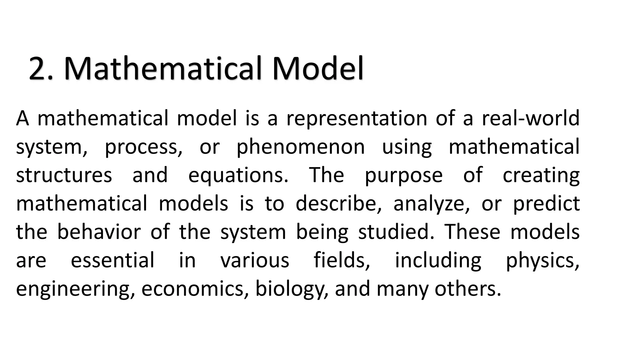 Modeling and Simulation - Model Types.pptx