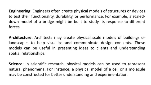 Modeling and Simulation - Model Types.pptx | Simulation Video Games | Video Game Genres