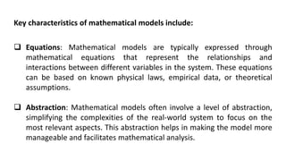 Modeling and Simulation - Model Types.pptx