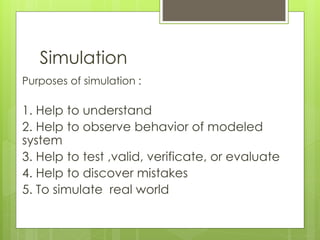Modeling and Simulation lecture1.pdf | Science