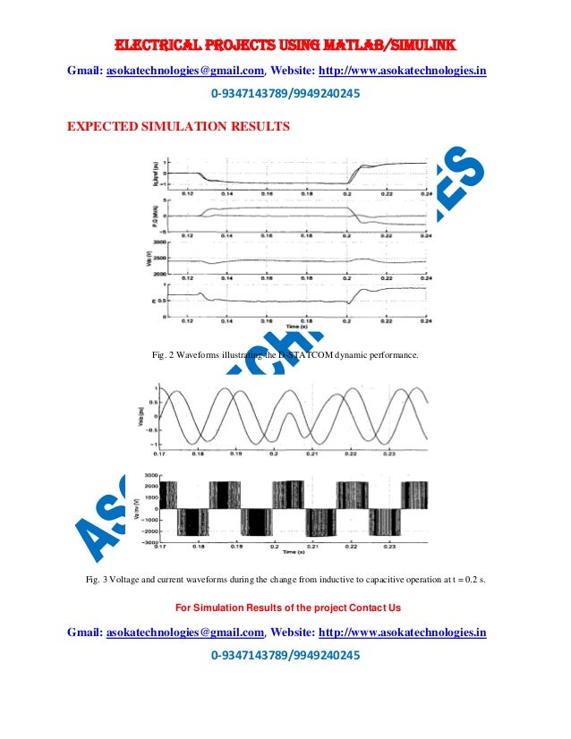 Modeling And Simulation Of A Distribution Satcom Using Sirnulinks Power System Blockset 6687