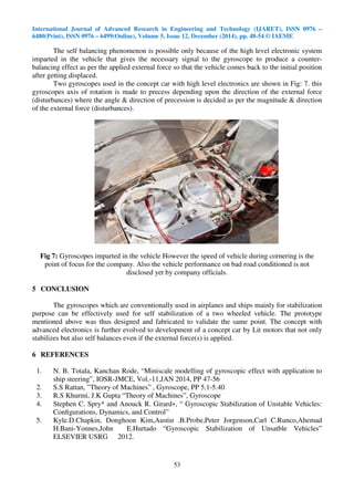 Modeling and validation of prototype of self stabilizing two wheeler ...