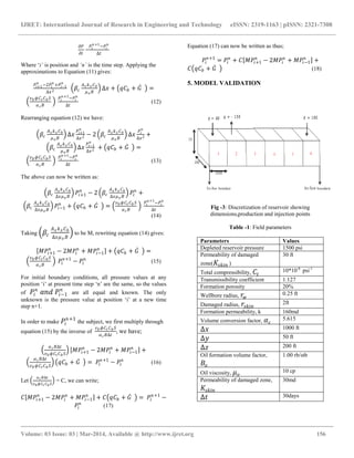 Modeling a well stimulation process using the meor technique | PDF