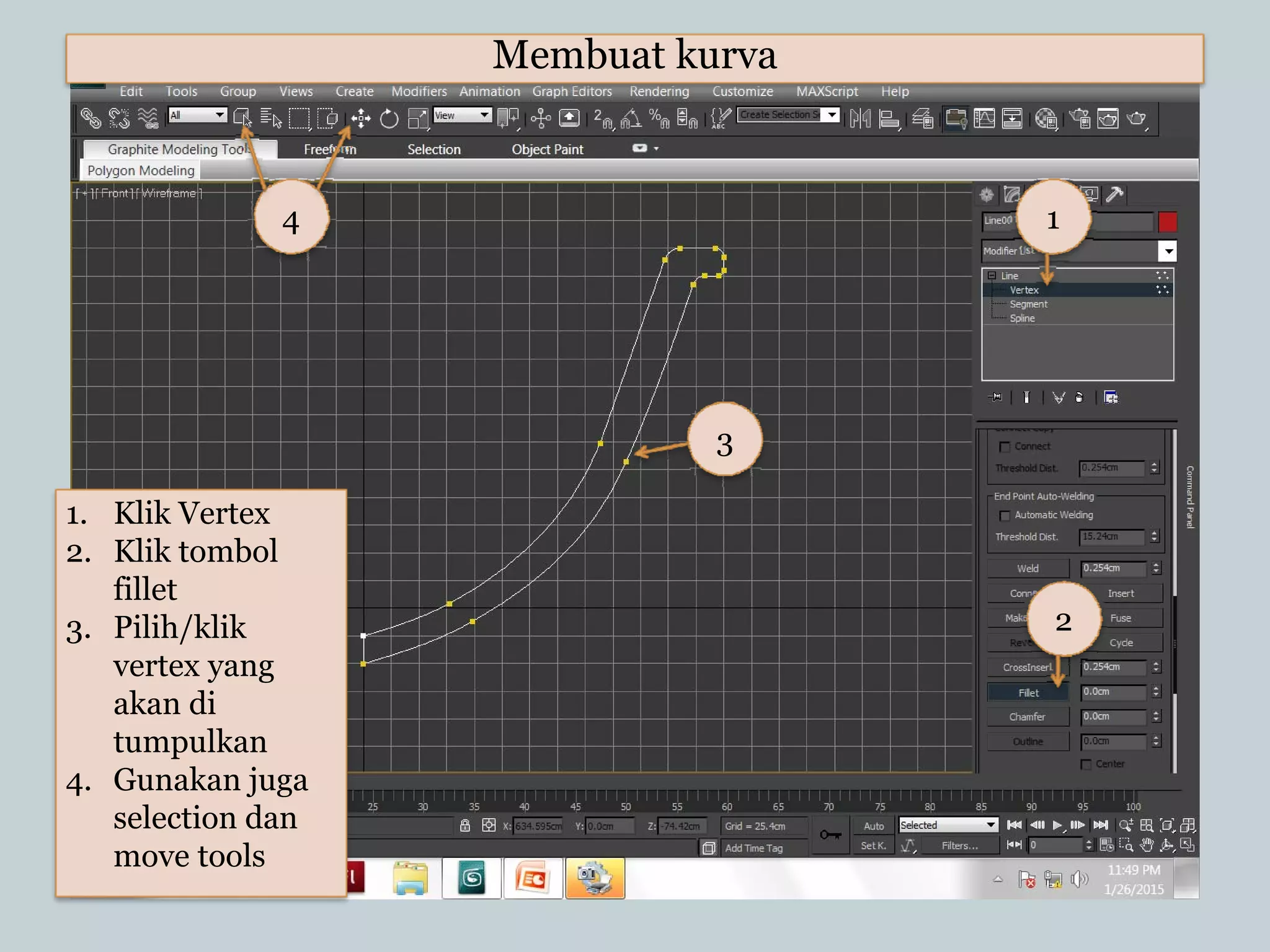 Modeling bathtub dengan 3DS Max bagian 1 | PDF