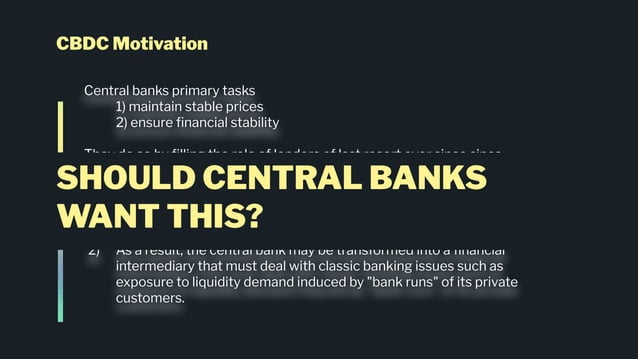 Modeling CBDC impact | PDF