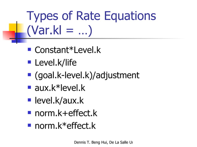 Modeling Complex Sd | PPT
