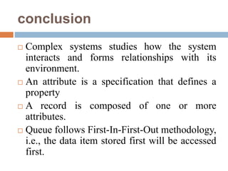 Modeling complex system | PPT