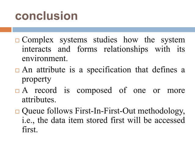 Modeling complex system | PPT