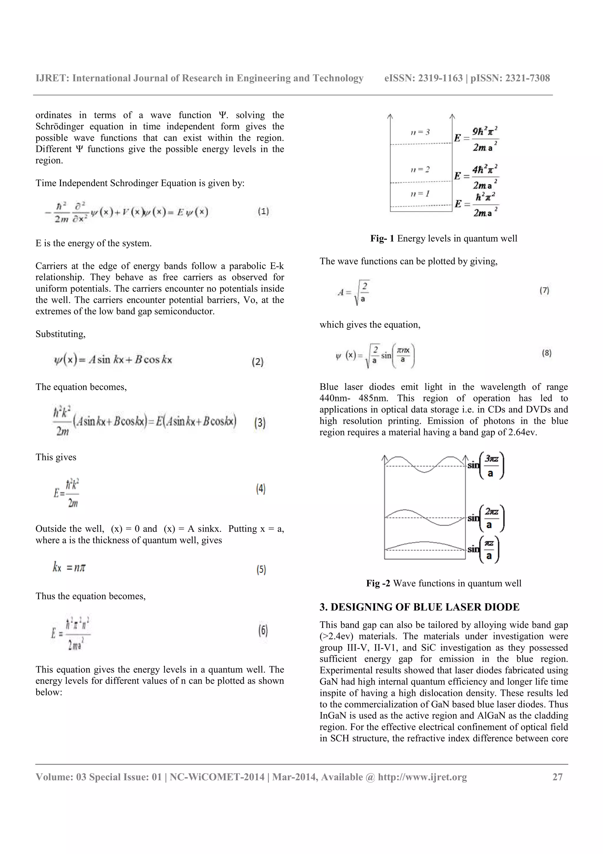 Modeling, designing and structural analysis of ga n blue | PDF