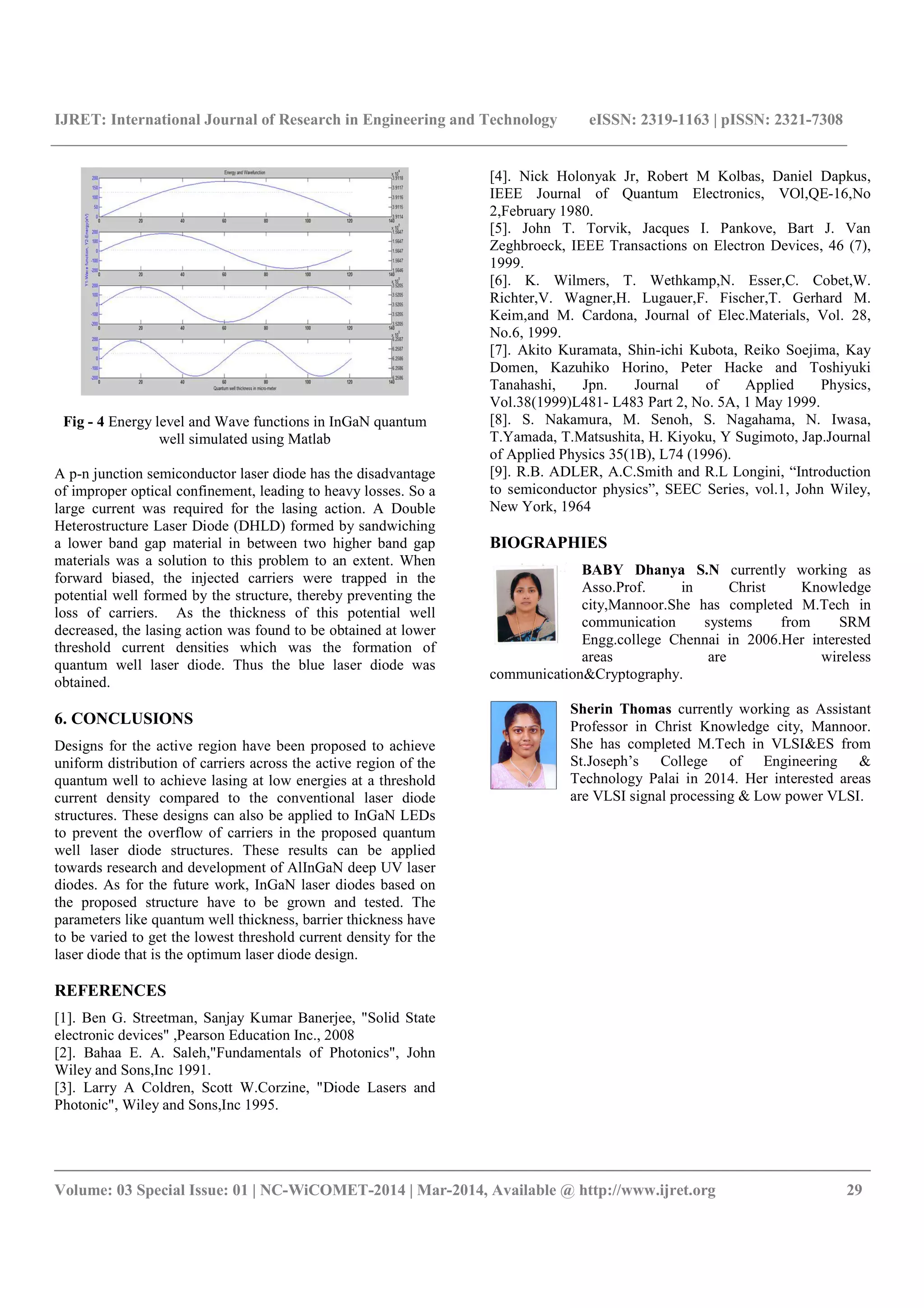 Modeling, designing and structural analysis of ga n blue | PDF