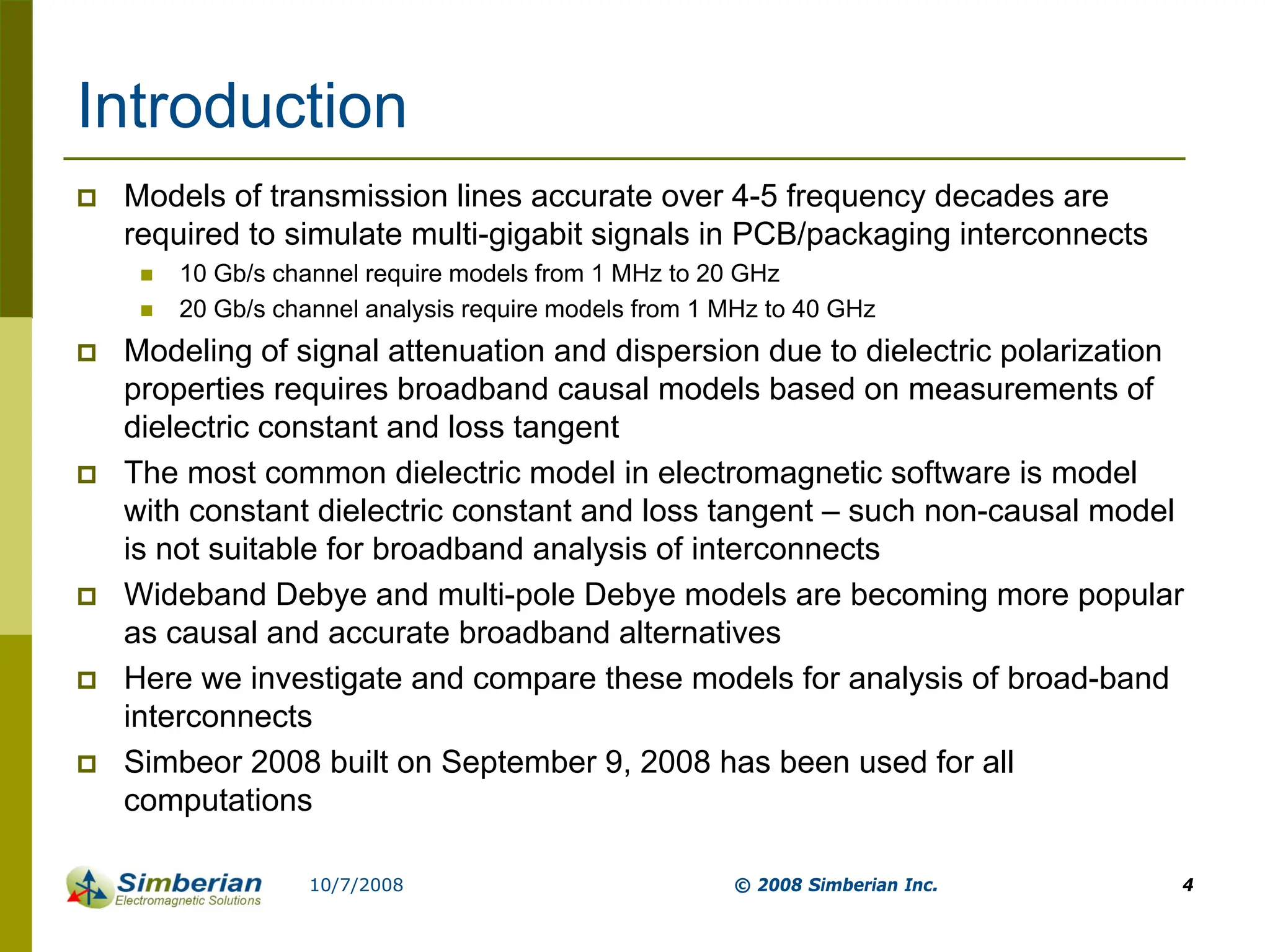 Modeling frequency-dependent dielectric | PDF