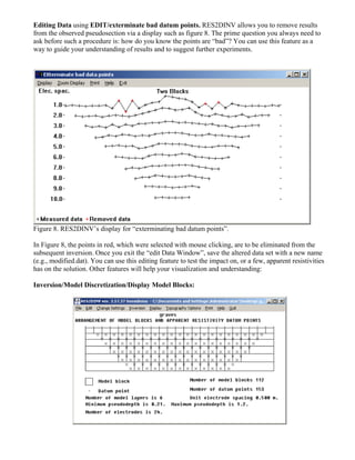 Modeling electrical resistivity with res2 dmod | PDF