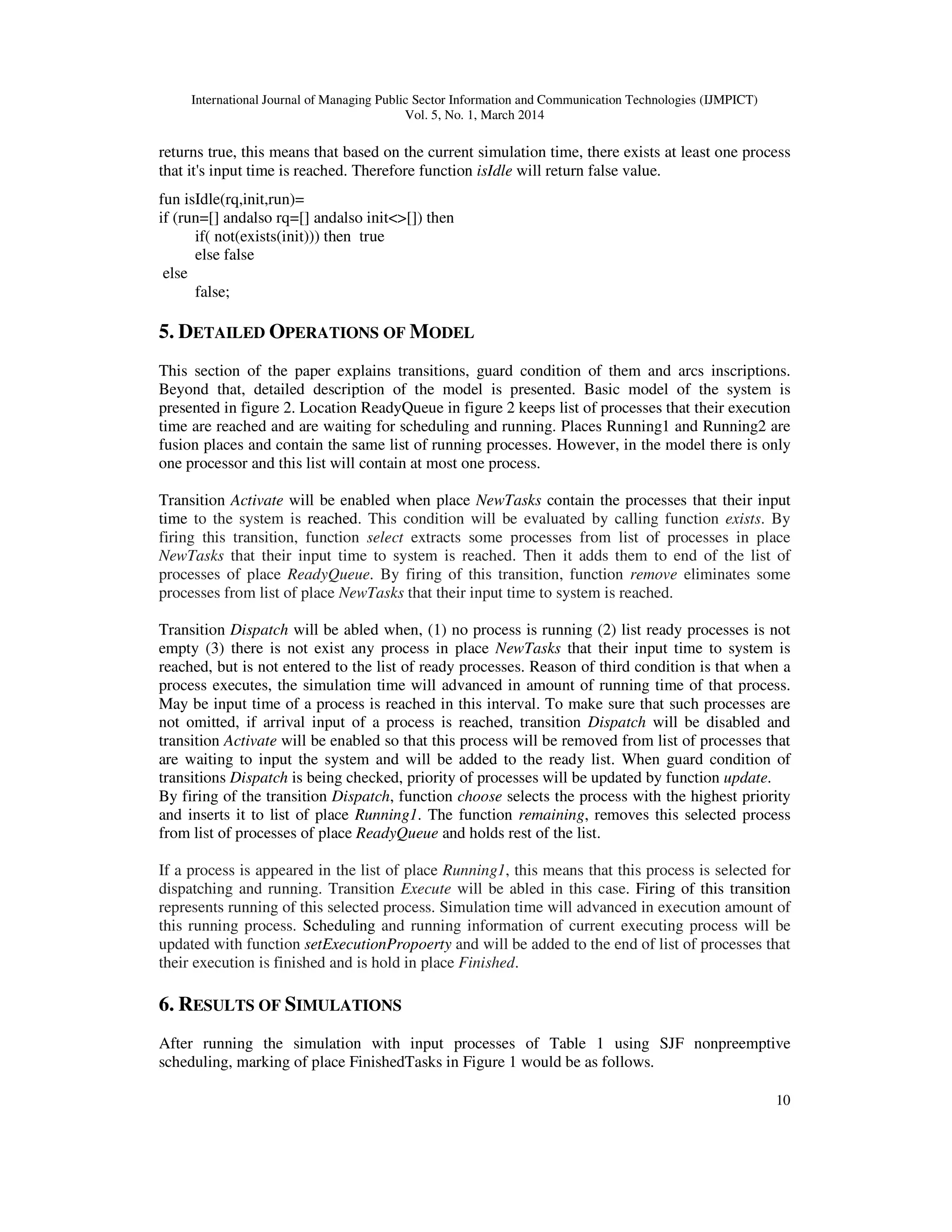 Modeling enterprise architecture using timed colored petri net single processor scheduling | PDF