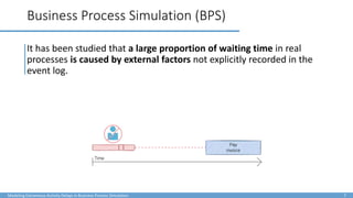 Modeling Extraneous Activity Delays in Business Process Simulation | PPT