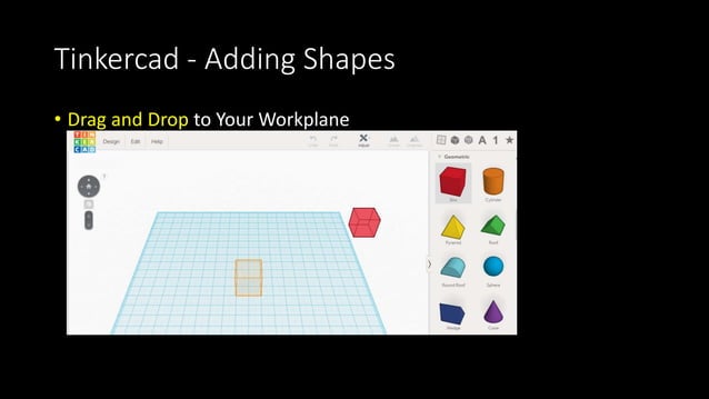 Modeling for 3D Printing with Tinkercad | PPTX
