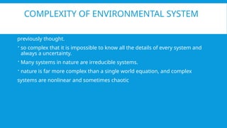 Modeling_fundamentals For MsC environment science | PPT