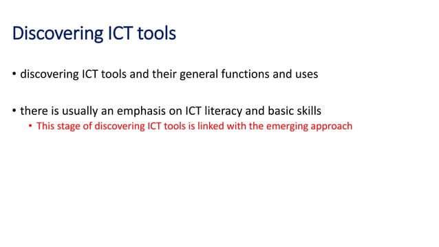 Modeling ICT development | PPTX