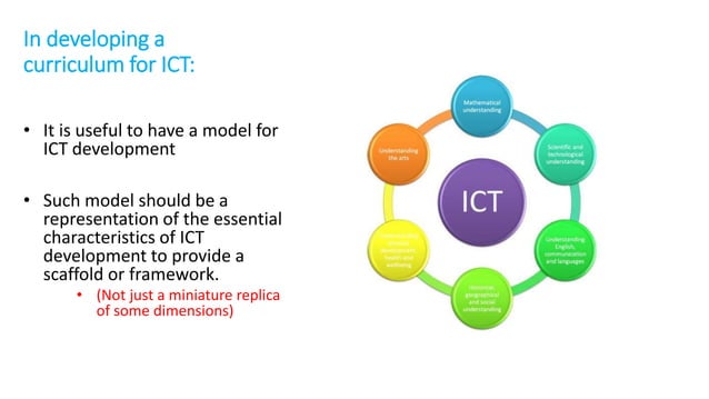 Modeling ICT development | PPTX