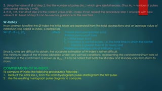 Modeling infiltration capacity in infiltration | PPTX