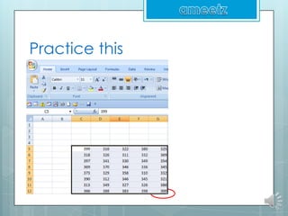 Modeling in microsoft excel | PPT