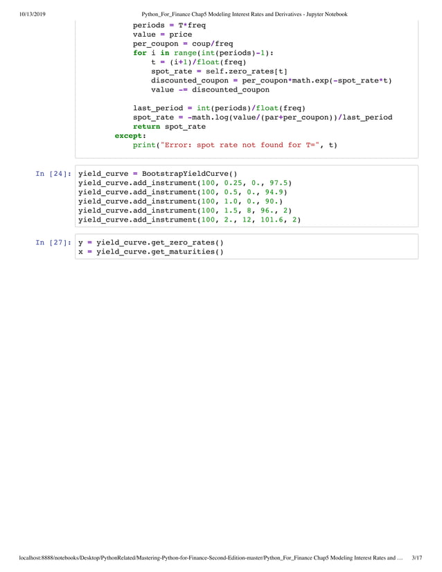 Modeling interest rates and derivatives | PDF