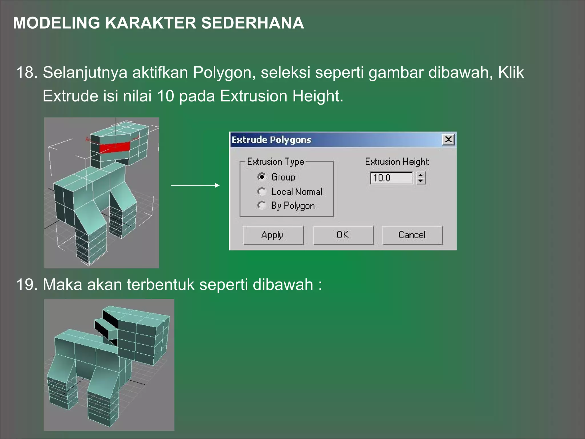 Modeling karakter | PPT