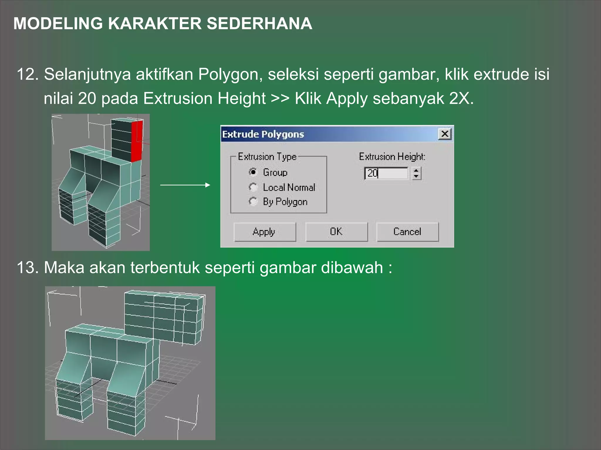 Modeling karakter | PPT