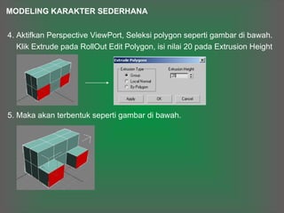 Modeling karakter | PPT